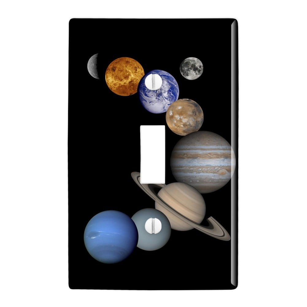 Solar System Planets Mercury Venus Mars Earth Moon Jupiter Saturn ...