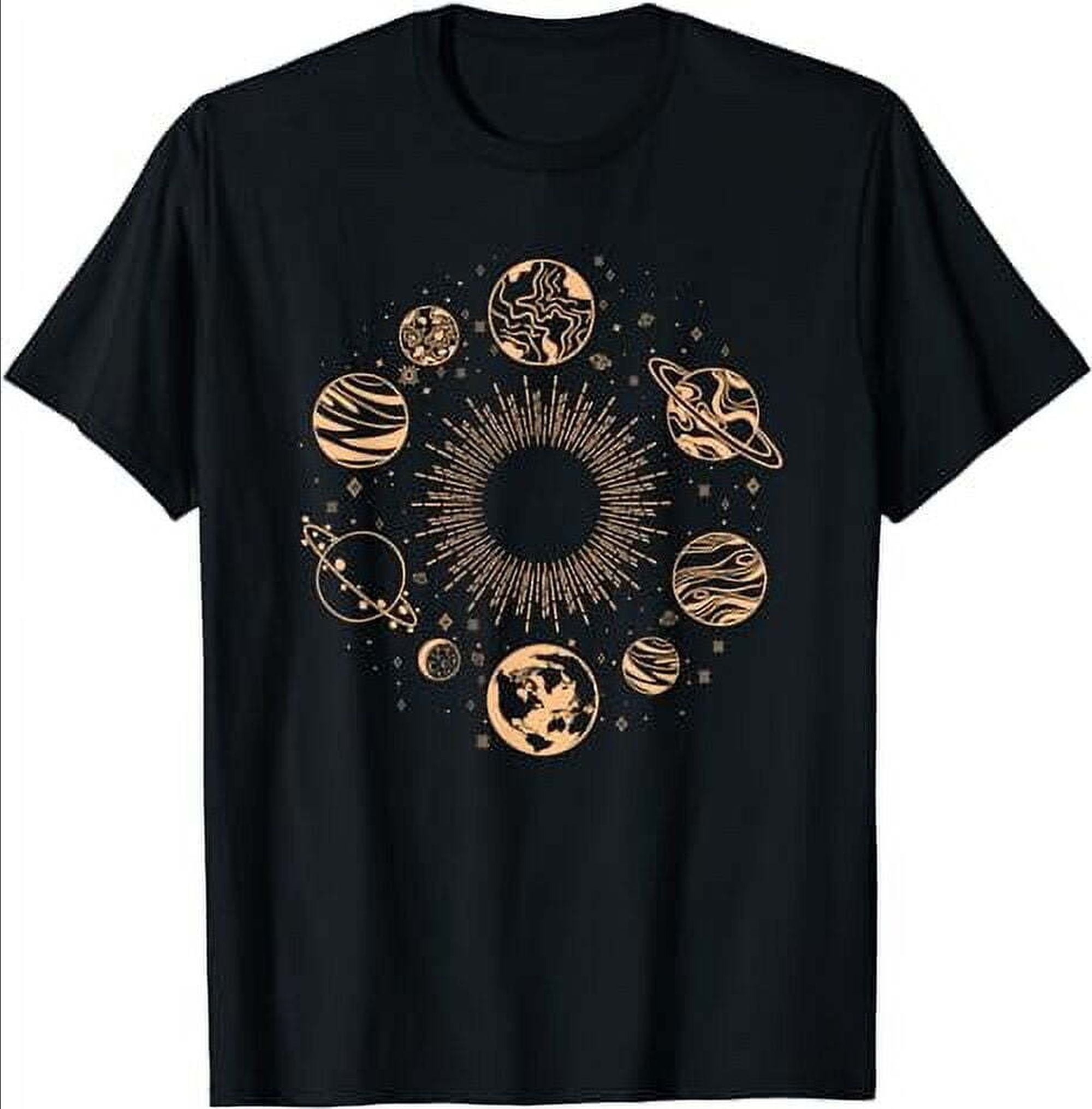 Solar System Planets Space Universe T-Shirt - Walmart.com