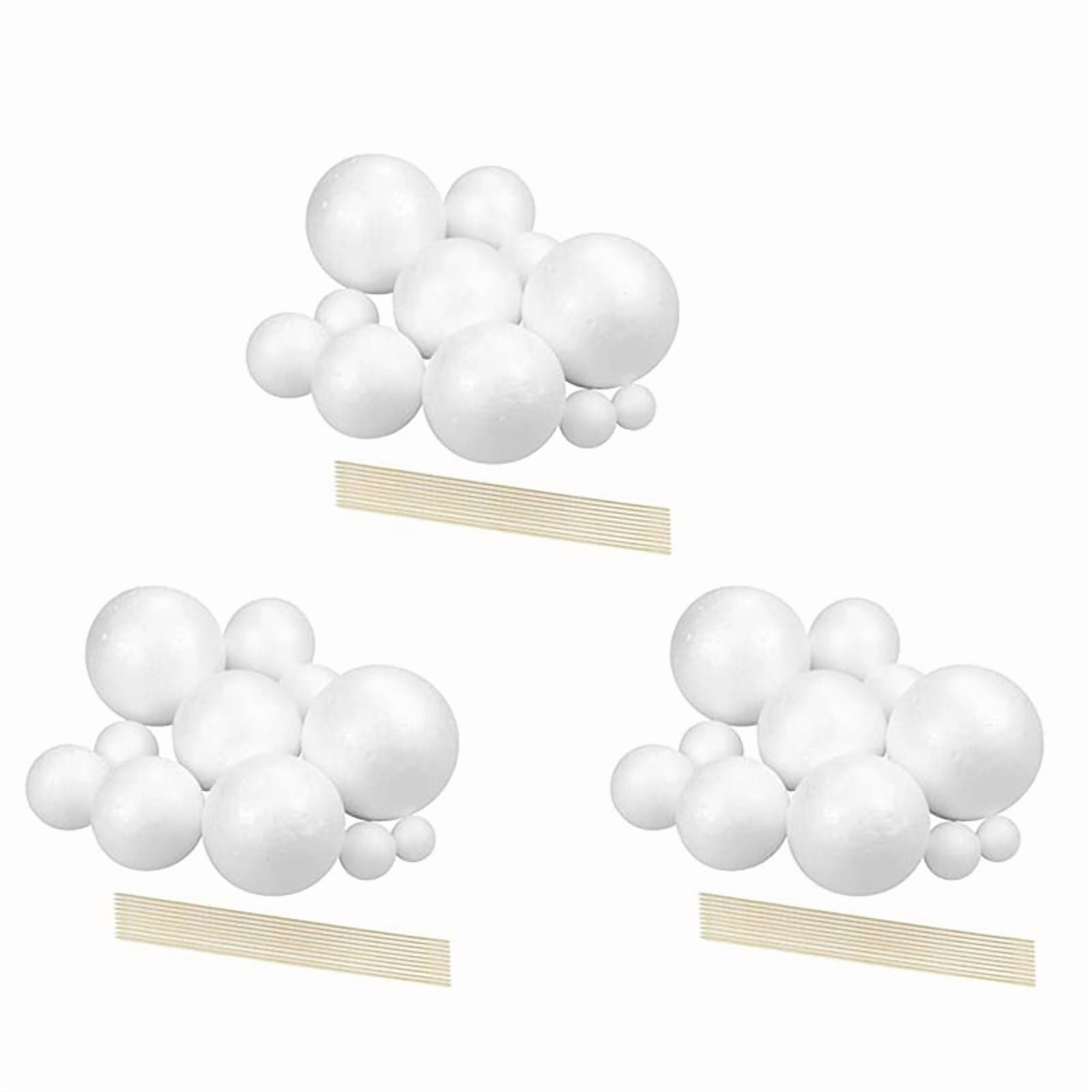 Solar System Project Kit, PlanetModel Crafts 42 Mixed Sized Polystyrene ...