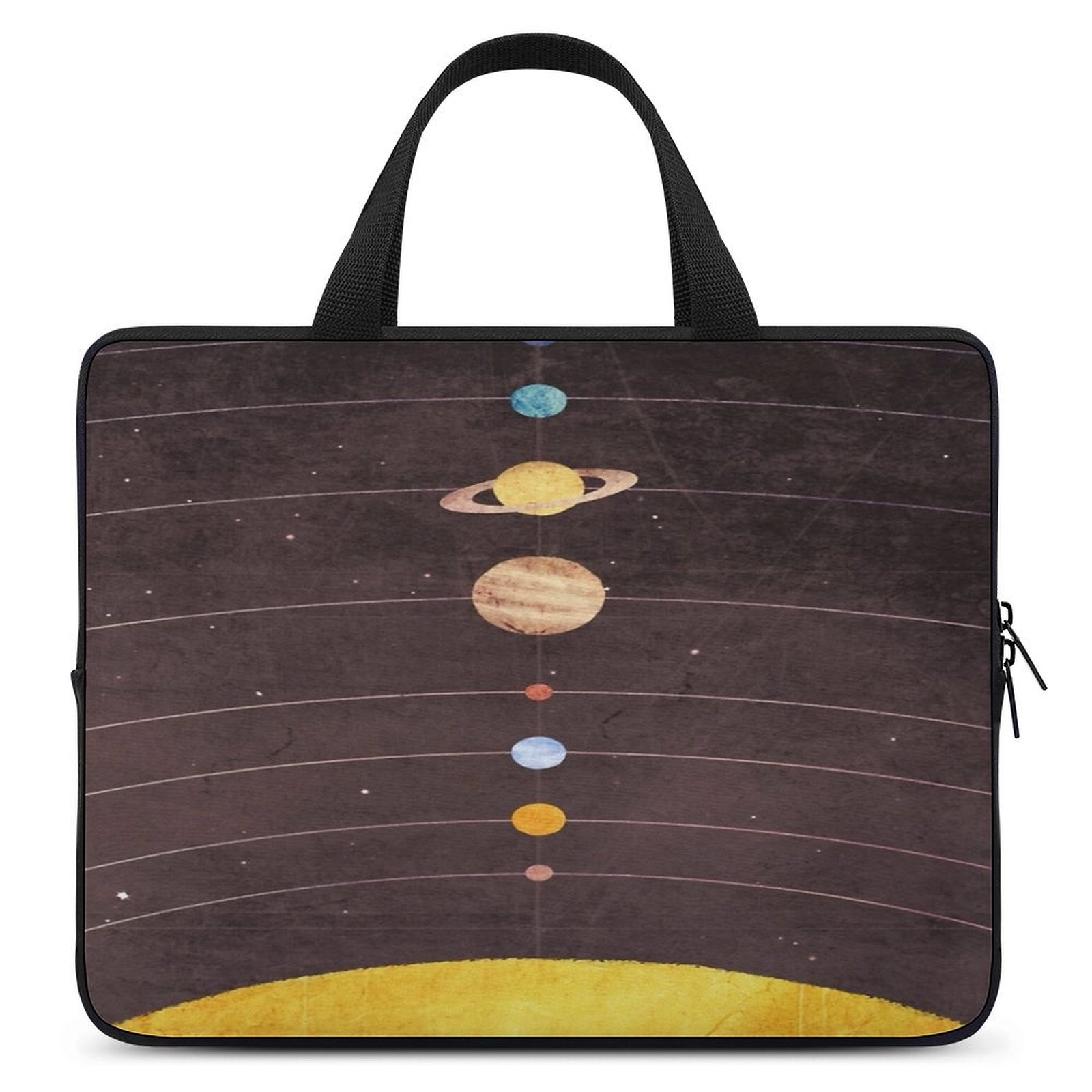 Solar System Retro Laptop Bag Women Man 10 12 13 15 17 Inch Office ...