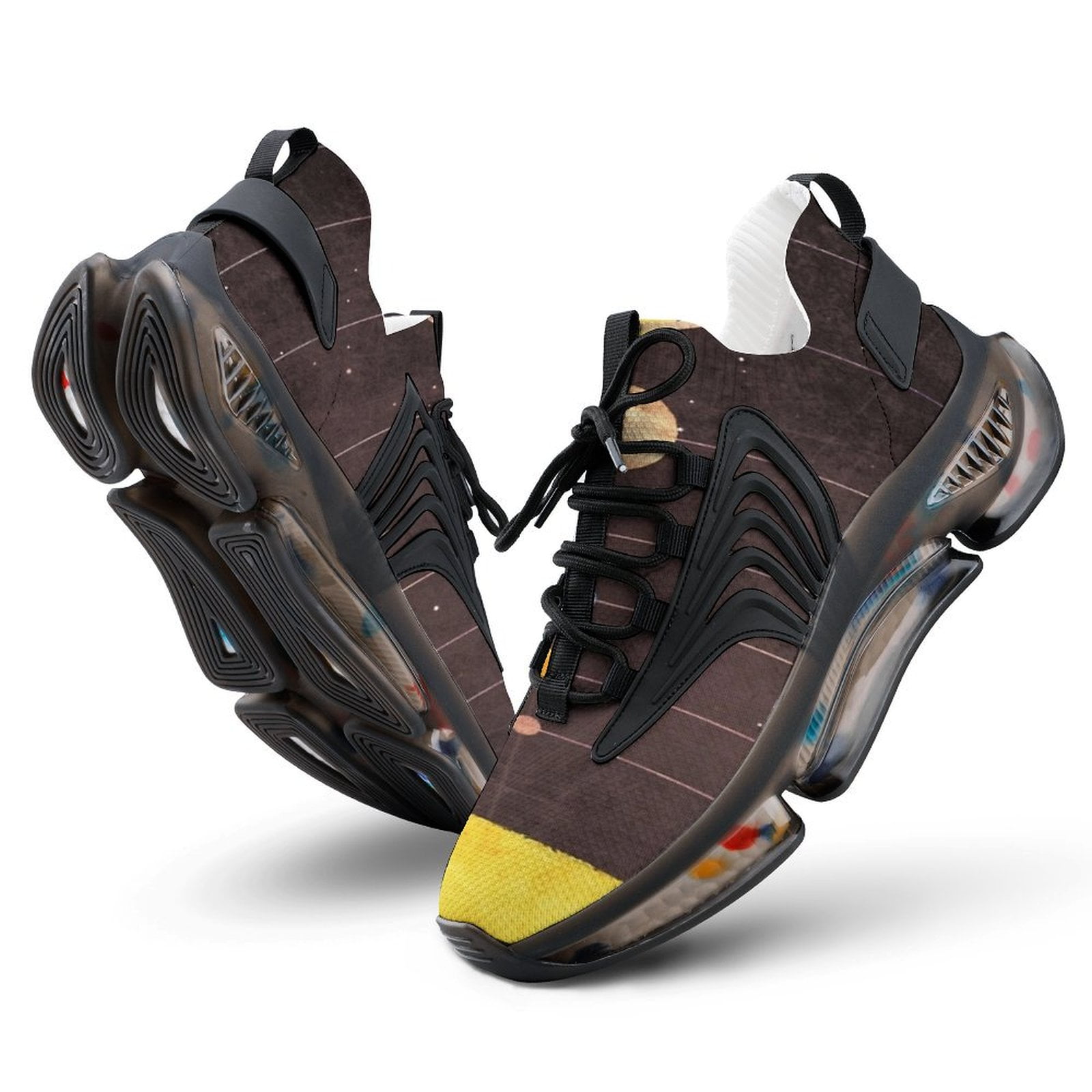 Solar System Retro Walking Shoes for Men Woman Lightweight Tennis ...
