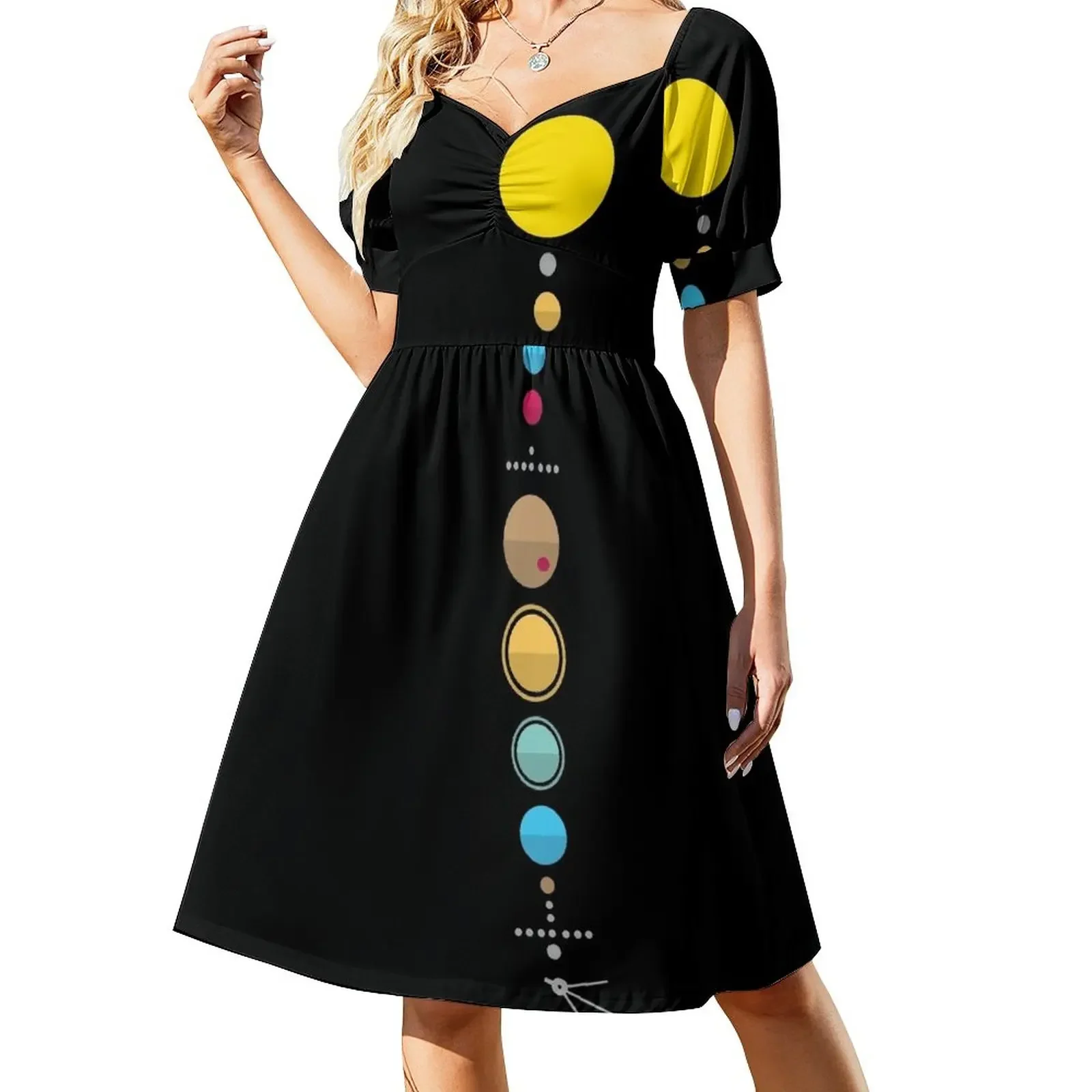 Solar System Sleeveless Dress birthday dress for women prom dresses ...
