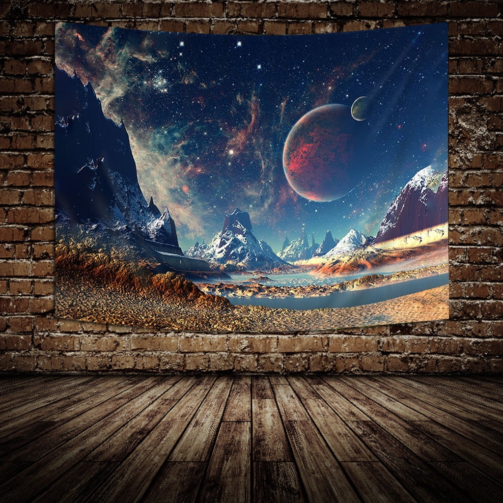 Solar System Tapestry Planets Arround Sun In Universe Wall Hanging ...
