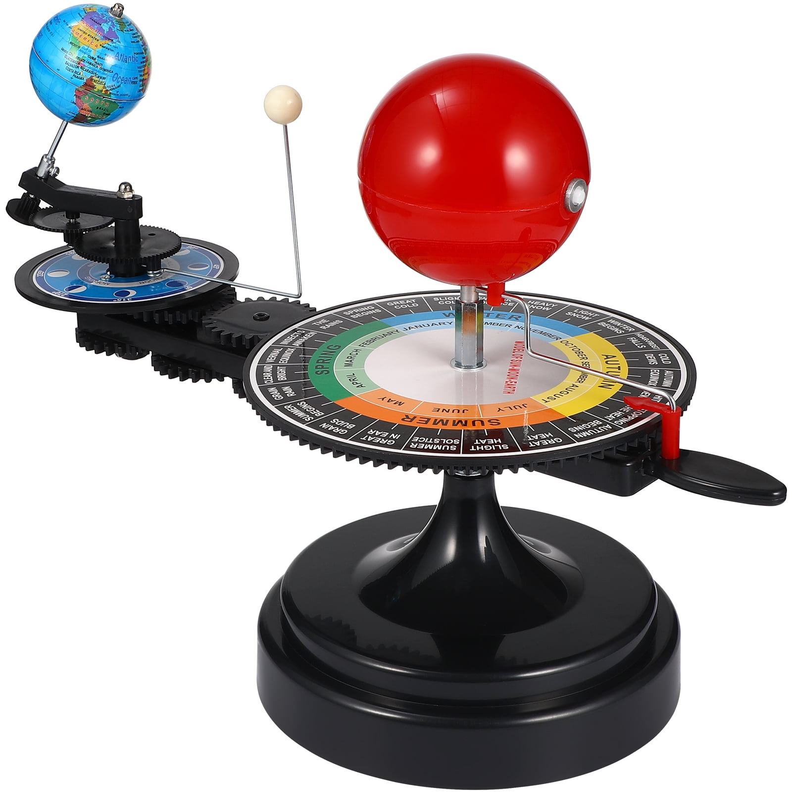 Solar System Toy Set for Teaching Use with Plastic Sun Earth Moon Model ...