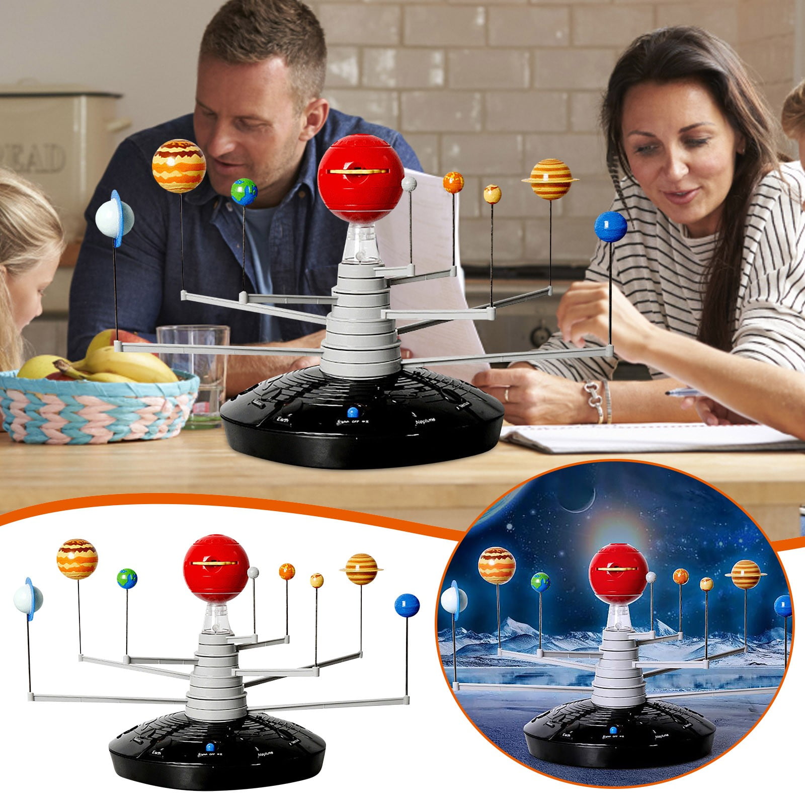 Solar System Toys for Kids Educational Learning Eight Planets ...