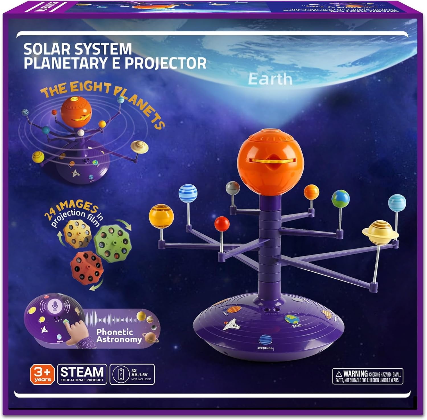 Solar System for Kids, Talking Astronomy Solar System Model Kit ...