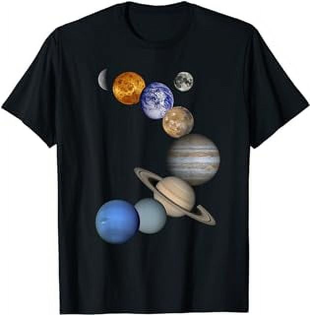 Solar System gifts The planets in our solar system image T-Shirt ...