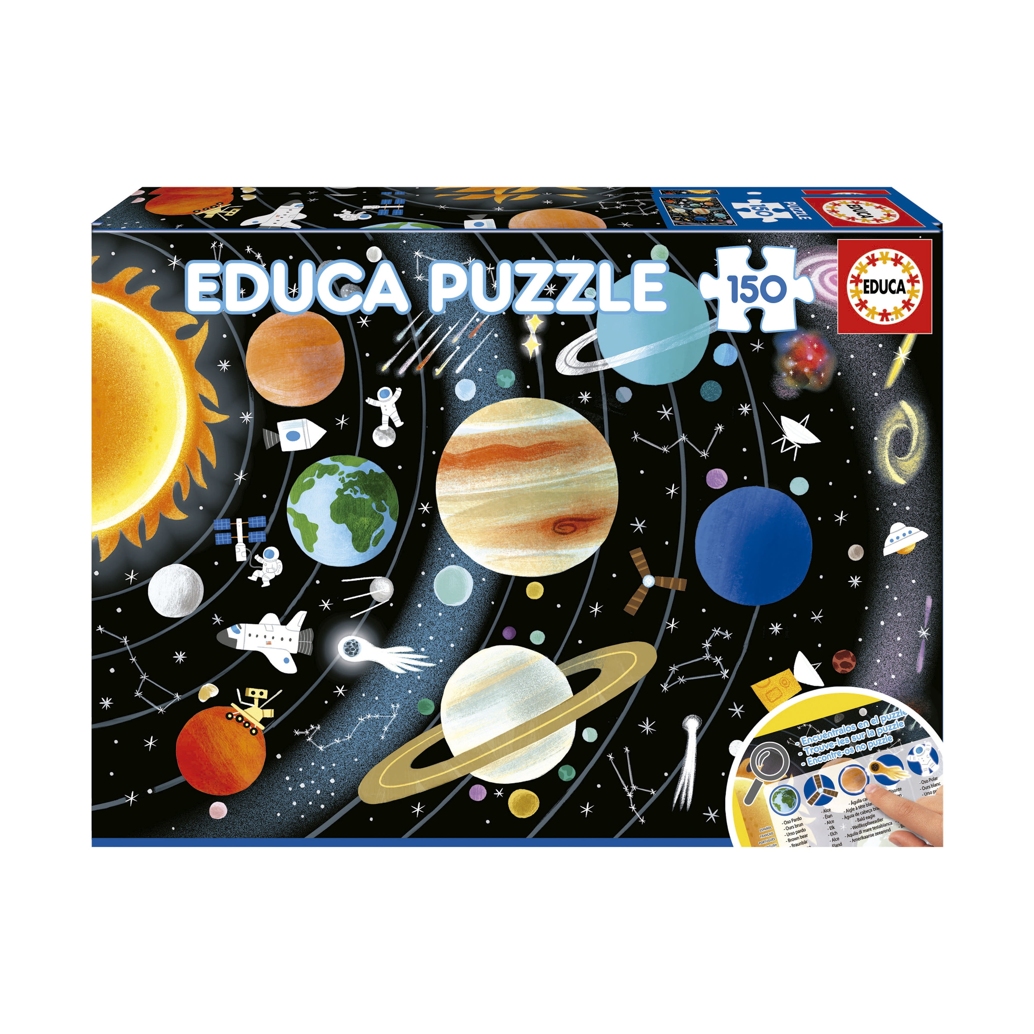 Educa Solar System: 150 Pcs - Walmart.com