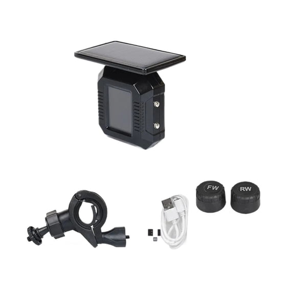 Solar TPMS Motorcycle Tire Pressure Sensors Motor TMPS Tire Pressure ...
