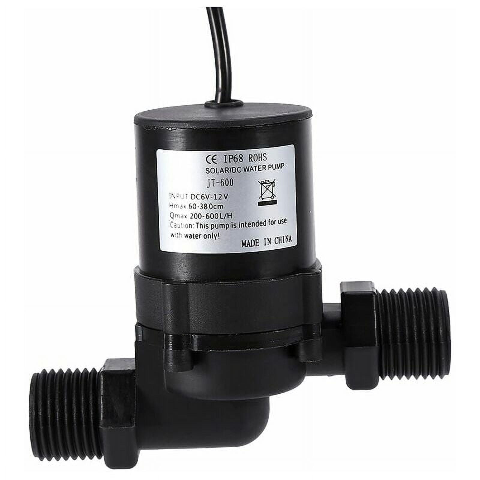 Solar Thermal Systems Circulation Pump, Adjustable Flow Control Valve ...