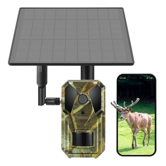 Free Shipping! KJK Ropeworks Trail Camera, WiFi Trail Cam 4K 64MP ...