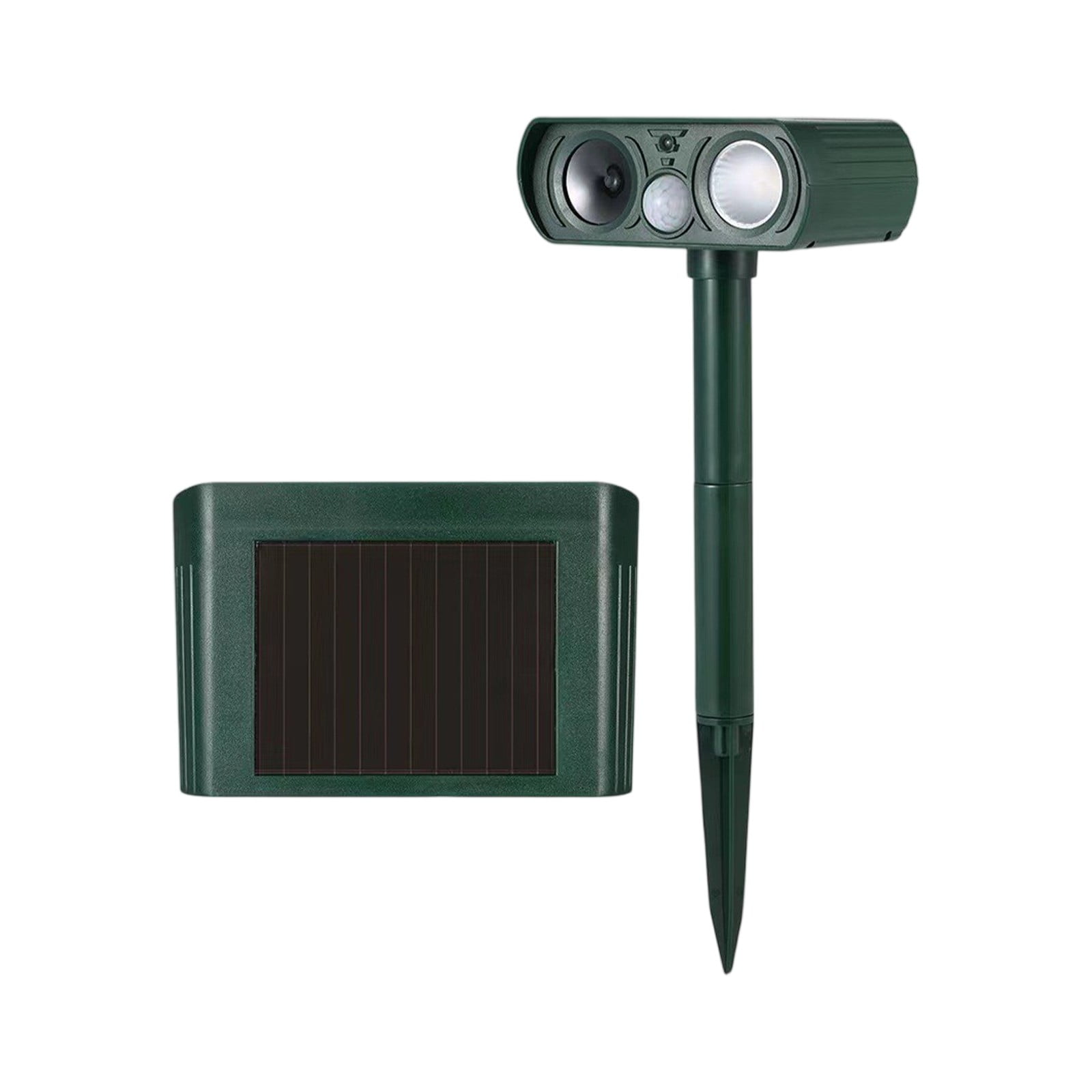 Solar Ultrasonic Animal Repeller with Motion Sensor, Waterproof Outdoor ...