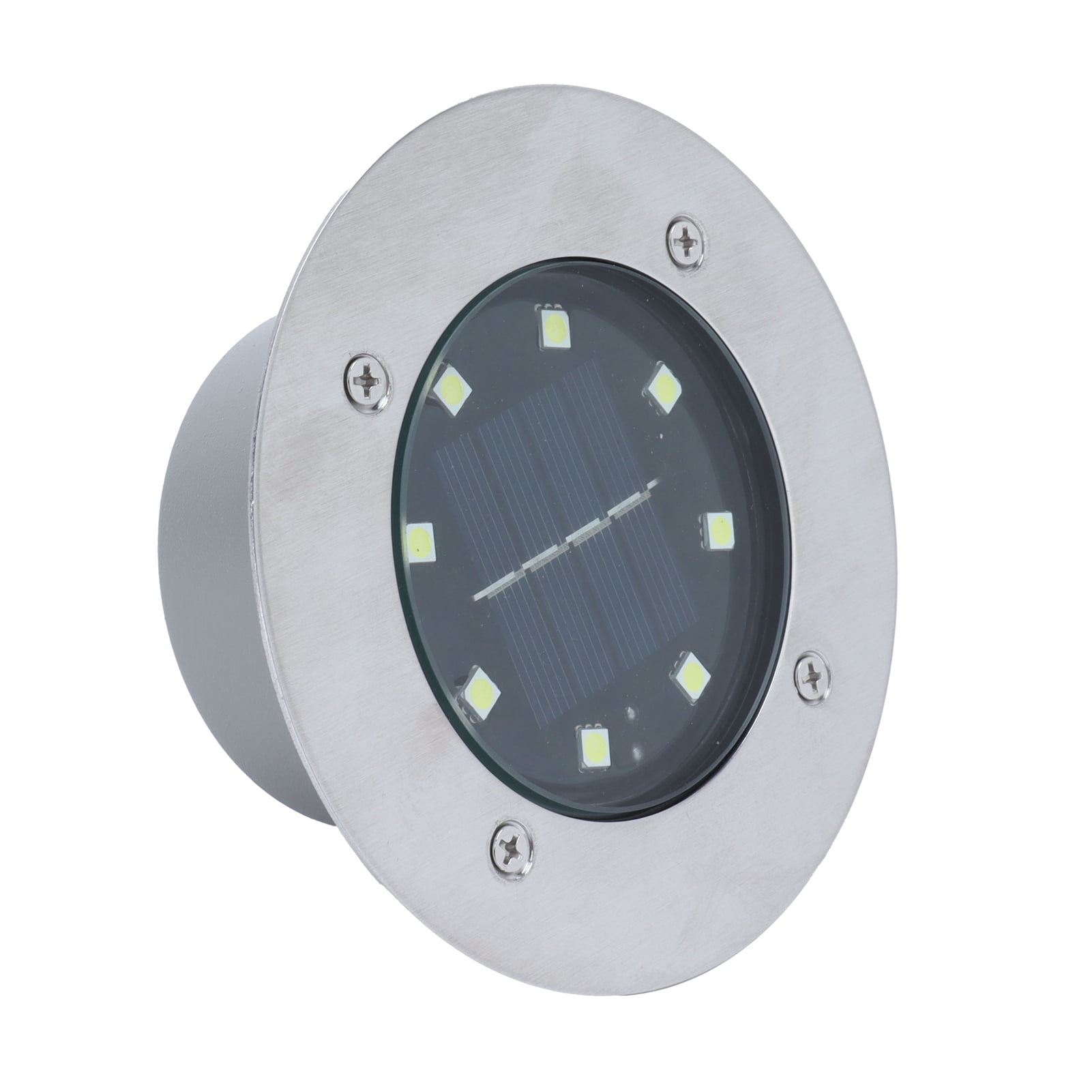 Solar Underground Lights White Light Waterproof Recessed LED Landscape ...