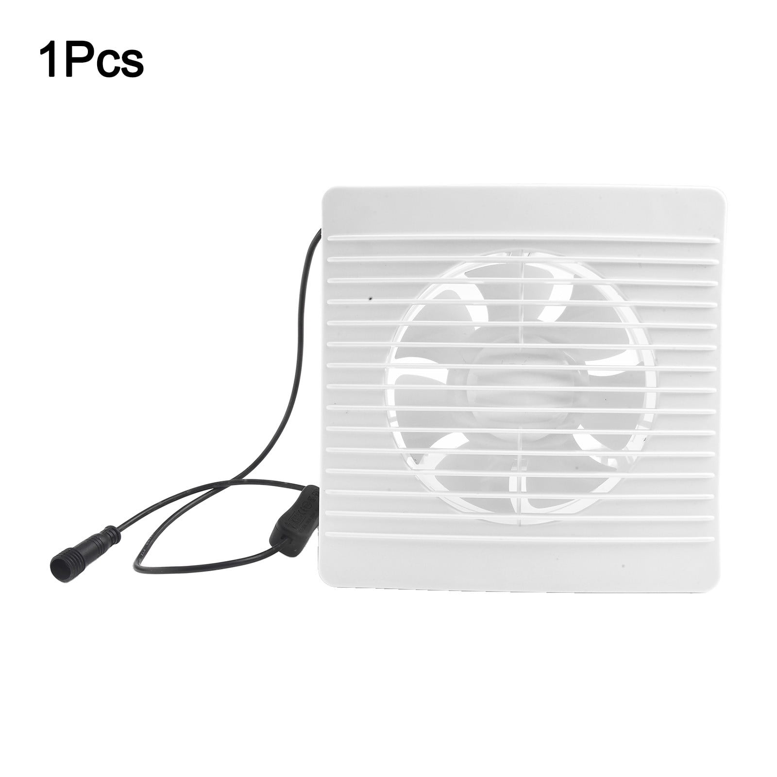 Solar Vent Fan 12V Silent for Wall Mounted Ceiling Bathroom Toilet ...