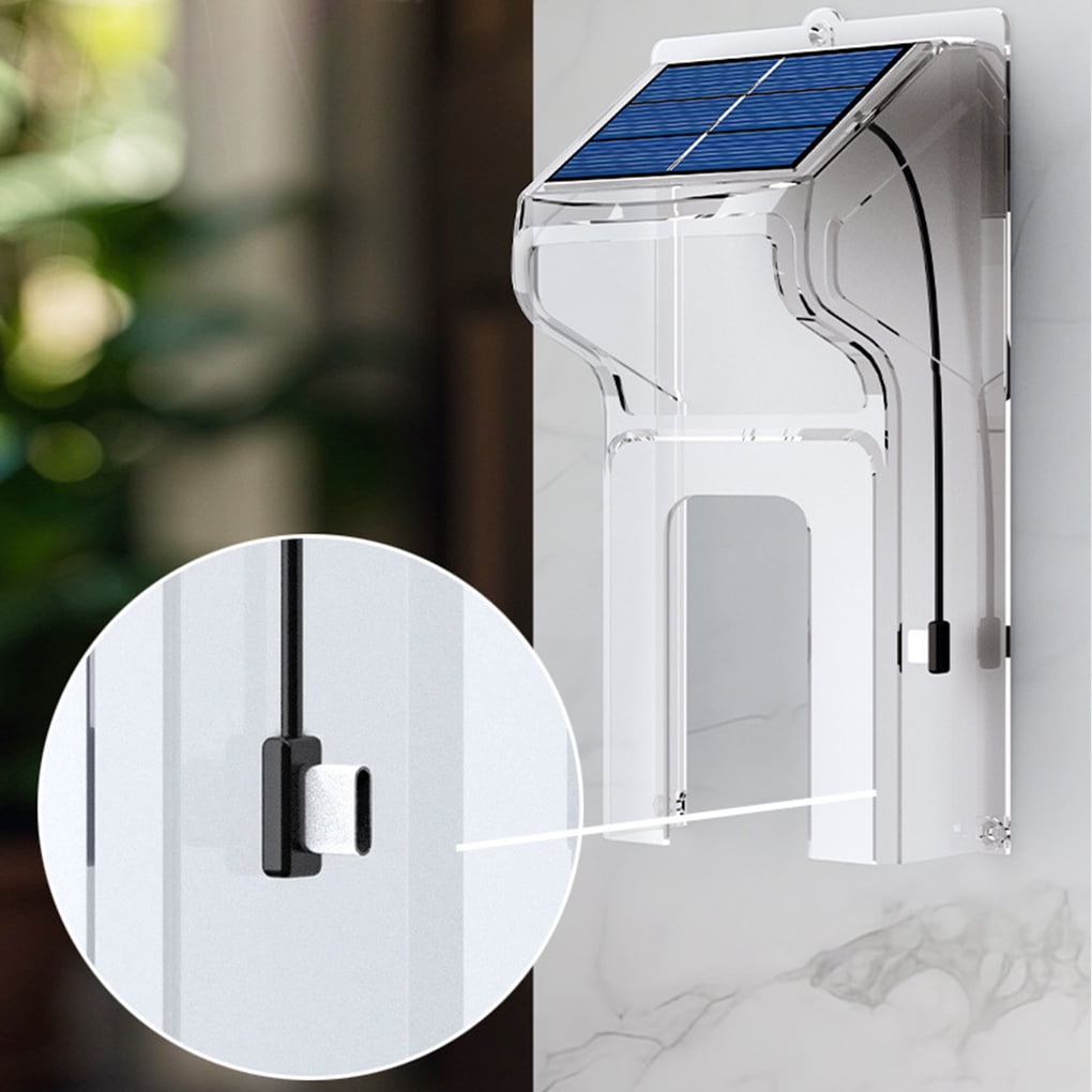 Solar Video Doorbell Rain Cover Weatherproof Reusable Protector to Keep ...