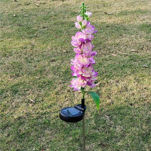 Solar Violet Flower Lights, Kadlawus LED Solar Garden Lights with ...