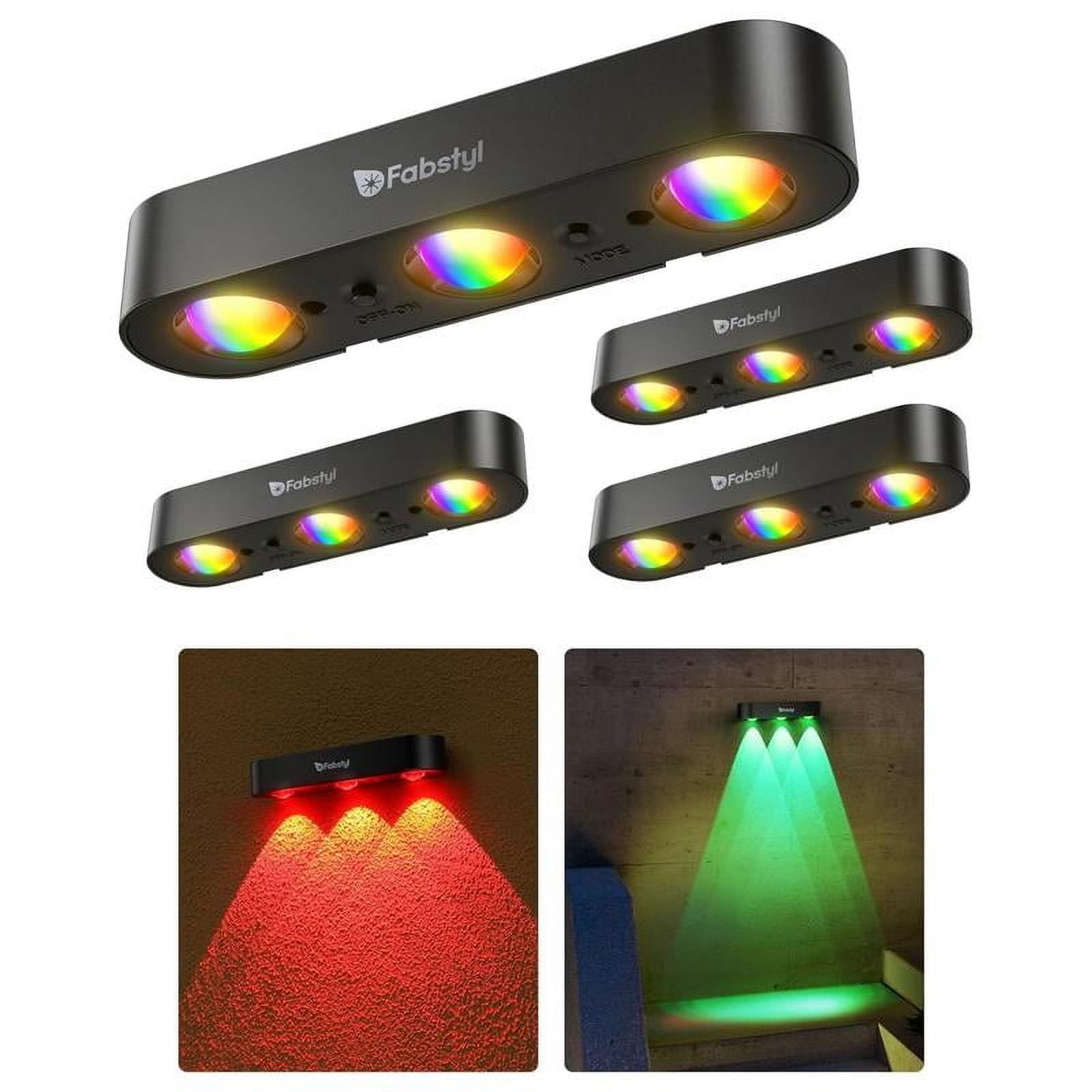 Solar Wall Fence Lights, Synchronously Change Color, Solar Step Lights ...