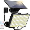 OCEST Solar Motion Sensor Lights Outdoor, 3000LM Flood Light, IP65 ...