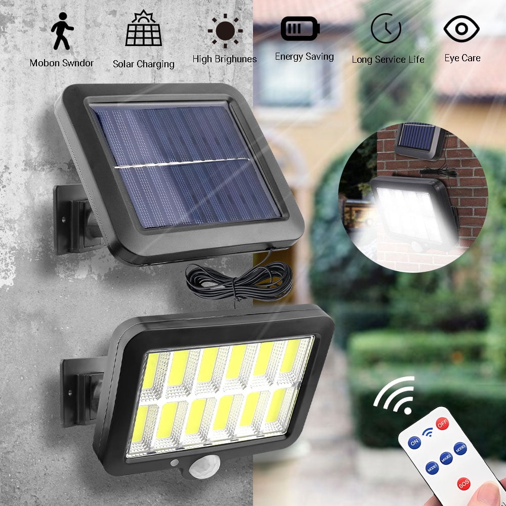 Solar Wall Light, Outdoor Motion Sensor Light, LED Security Night Light ...