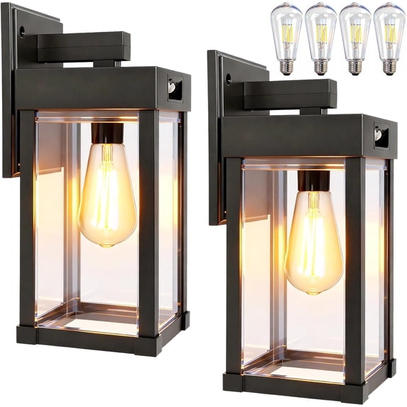 Solar Wall Lights Outdoor with 3 Lighting Modes and Motion Sensor ...