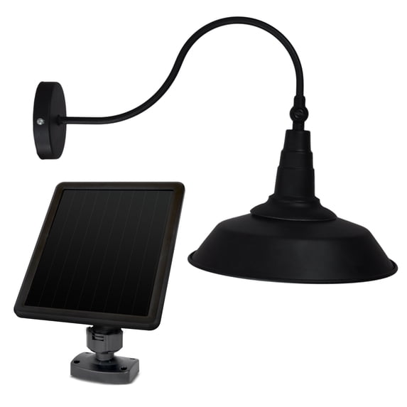 Solar Wall Mounted Gooseneck Light - Walmart.com