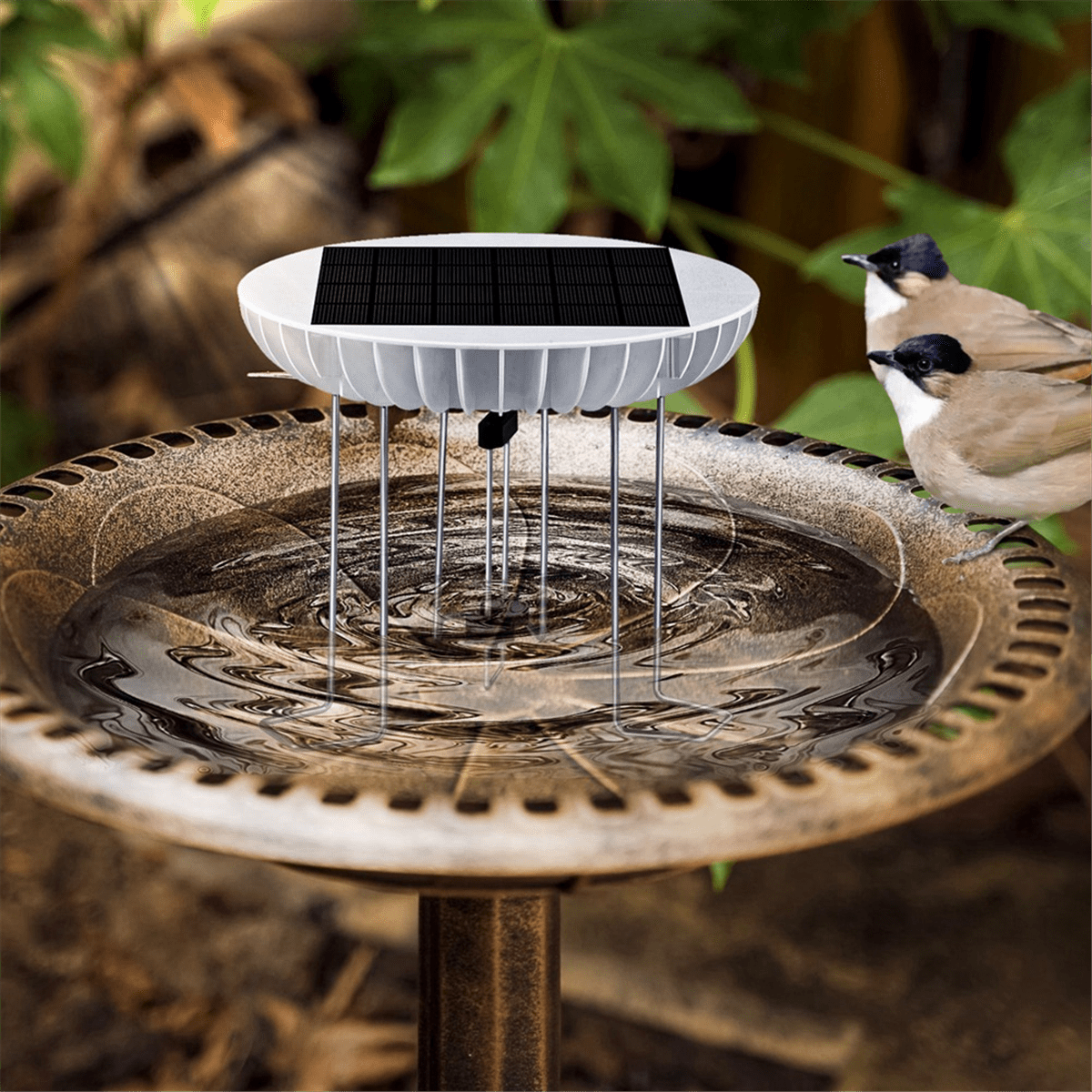 Solar Water Agitator, Circular Water Wave Generator, Rockery Water Wave ...