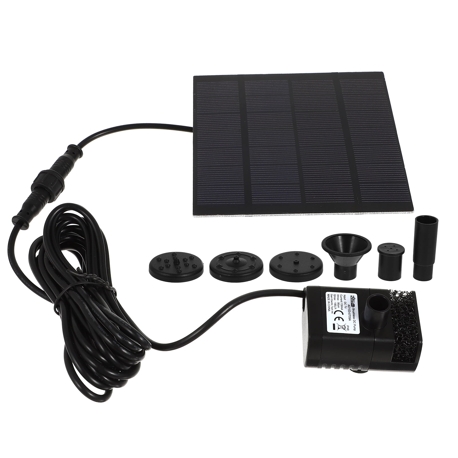 Solar Water Pump DC Water Pump Water Aspirator with Solar Panel for ...