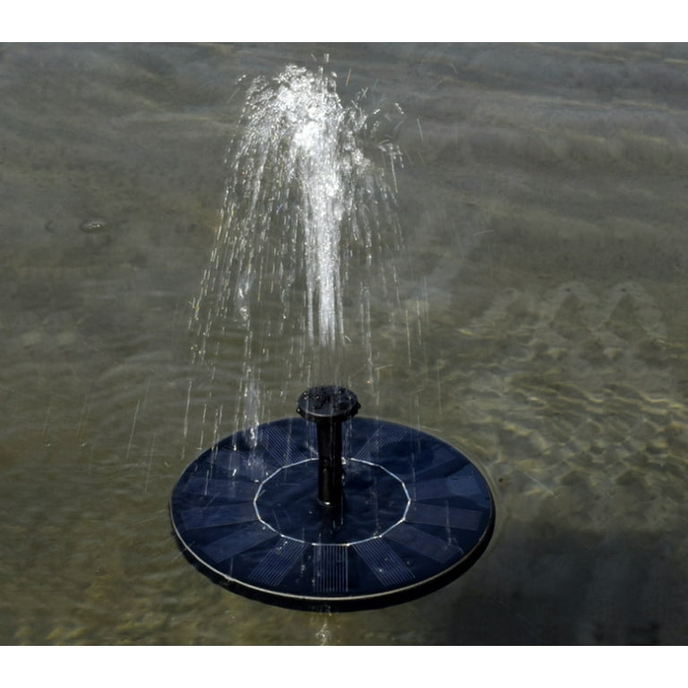 Water Spraying From A Fountain