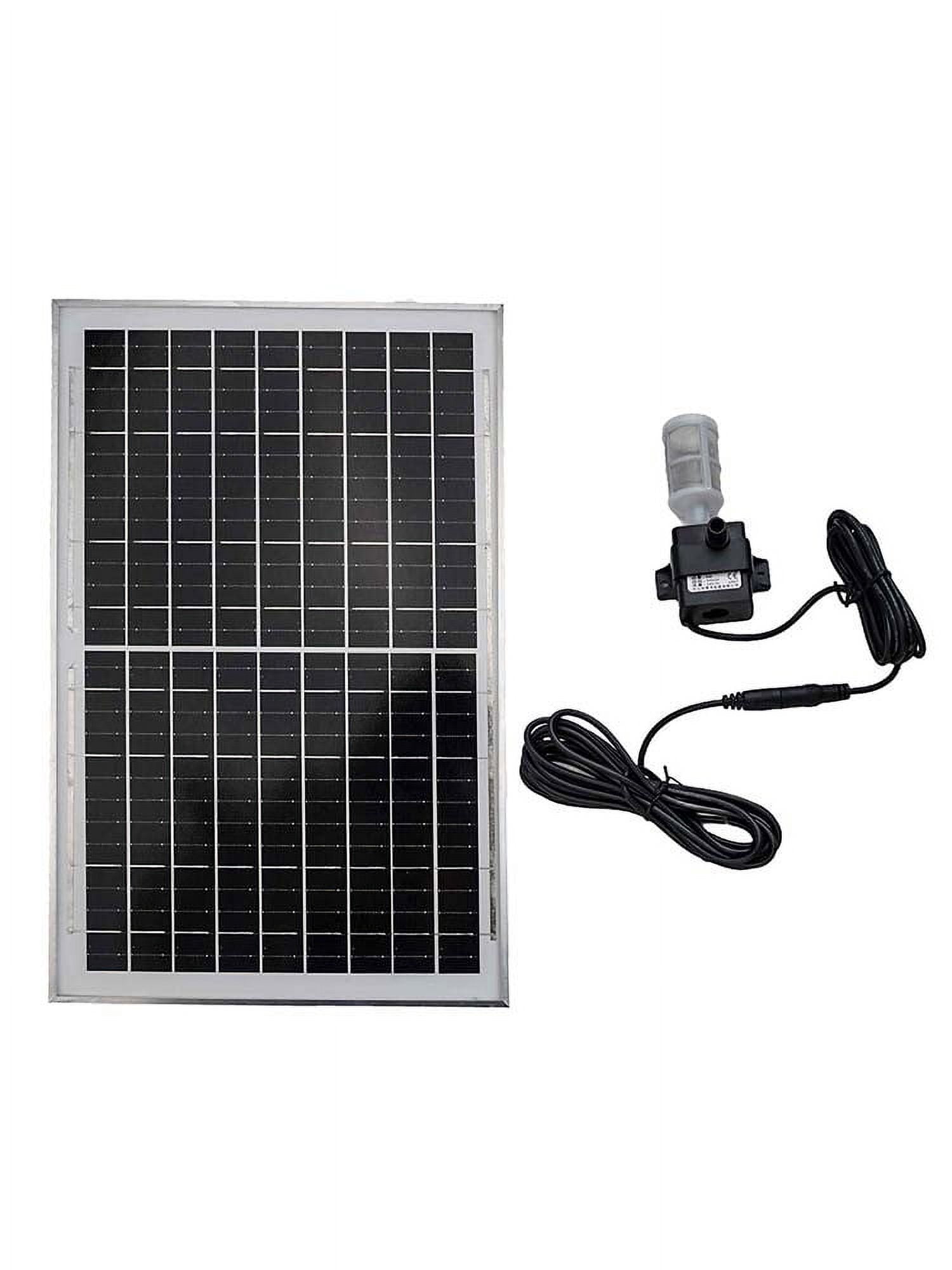 Solar Water Pump for Fish Pond Oxygenation and Water Reservoir ...