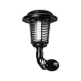 Solar Waterproof Fly Bug Zapper Lamp, Wireless Warm Light Insect ...