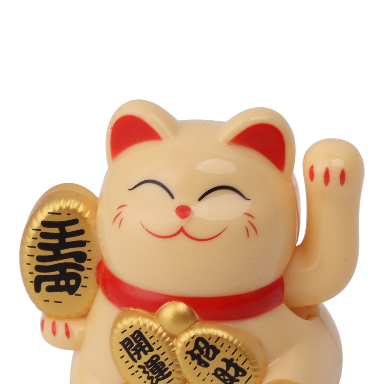 Solar Waving Cat, 2" Lucky Fortune Decor For Home Car, Energy Saving ...
