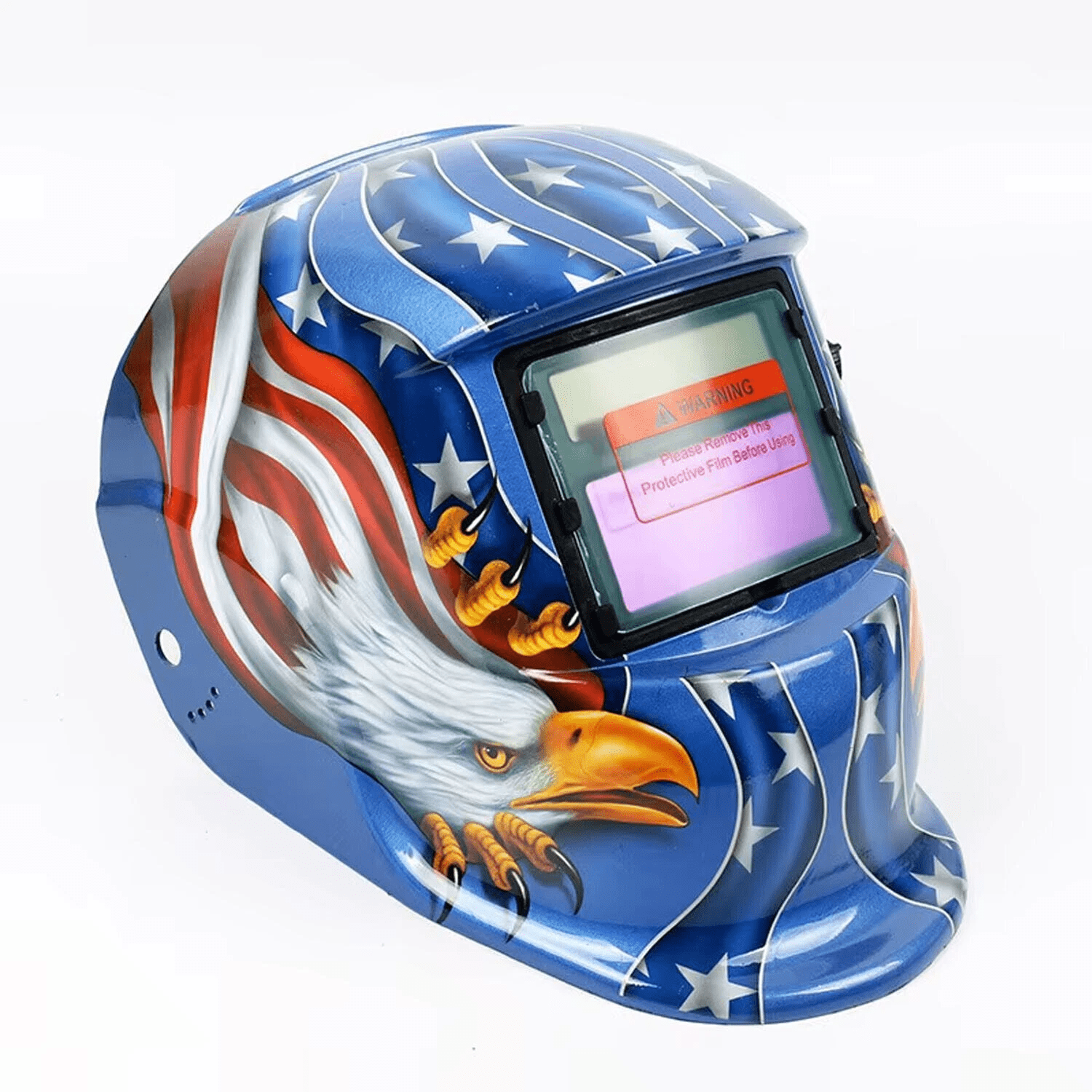 Solar Welding Helmet Large View Pro Auto Darkening Weld Mask Hood ARC ...