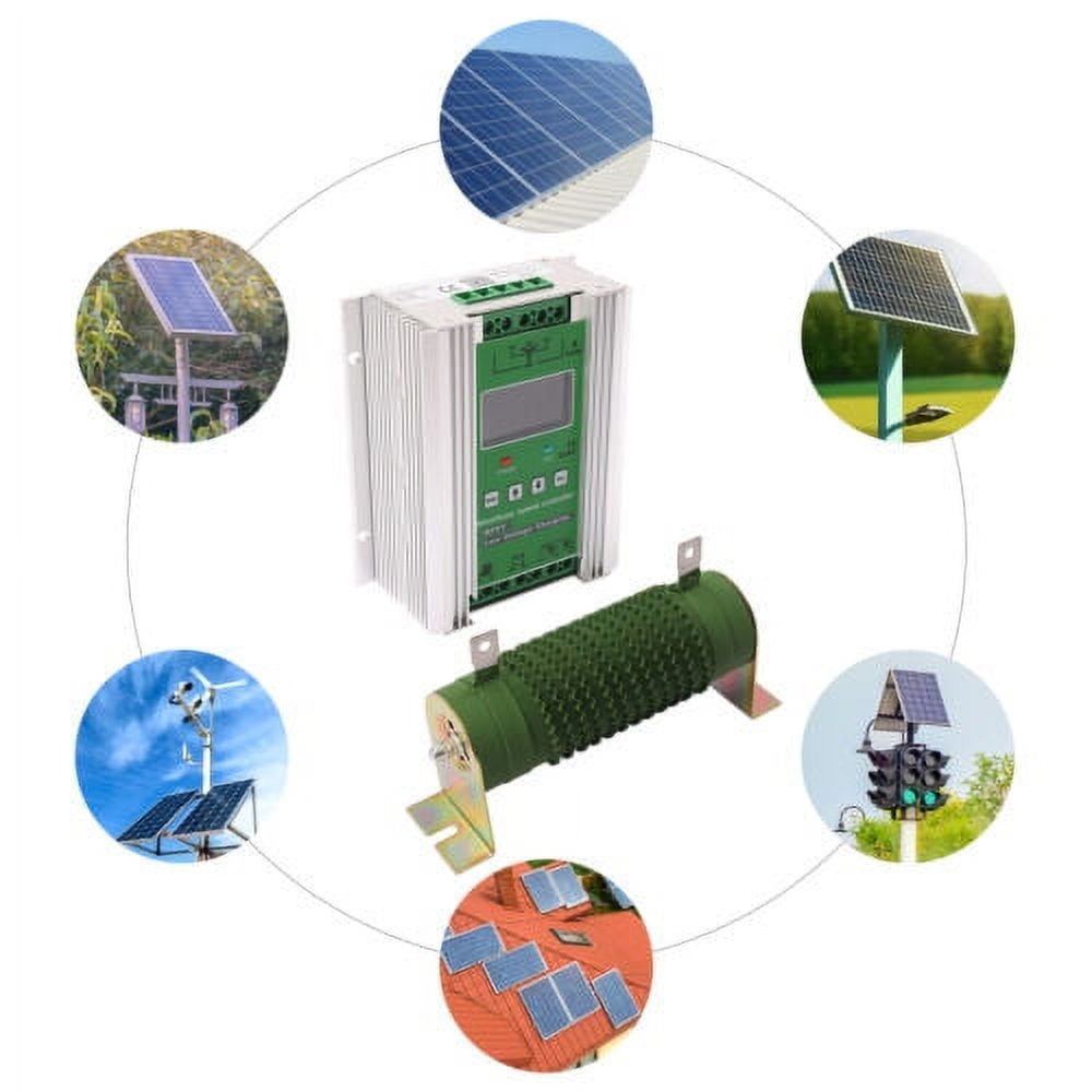 Solar Wind Charge Controller 1200/1500W Hybrid Power Hybrid System 24V ...