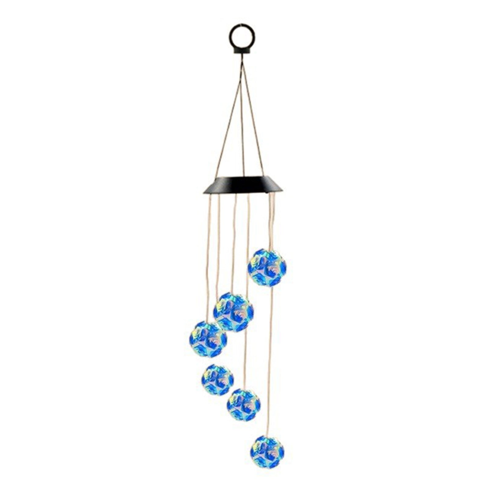Solar Wind Chime Outside Color Changing Ball Wind Chimes, LED Mobile ...