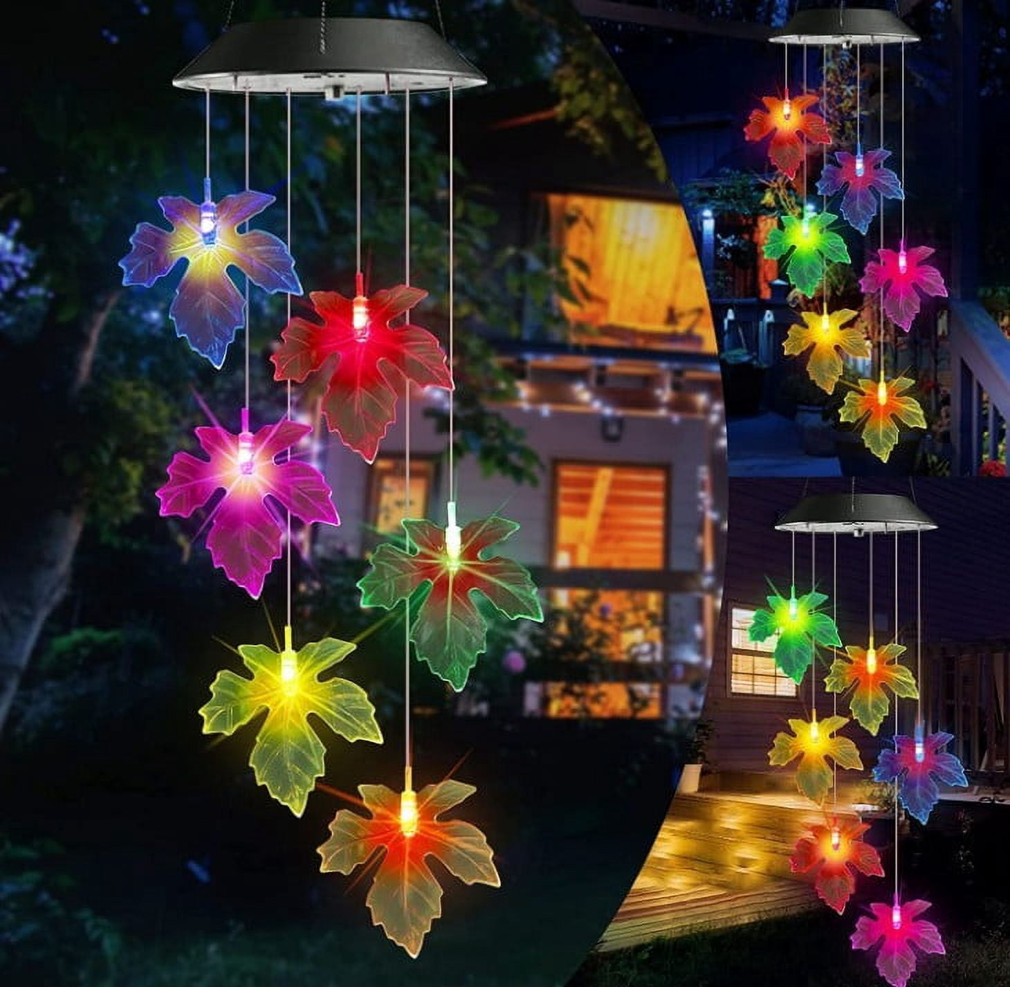 Solar Wind - Led Wind Lights Waterproof Color Changing Indoor And ...