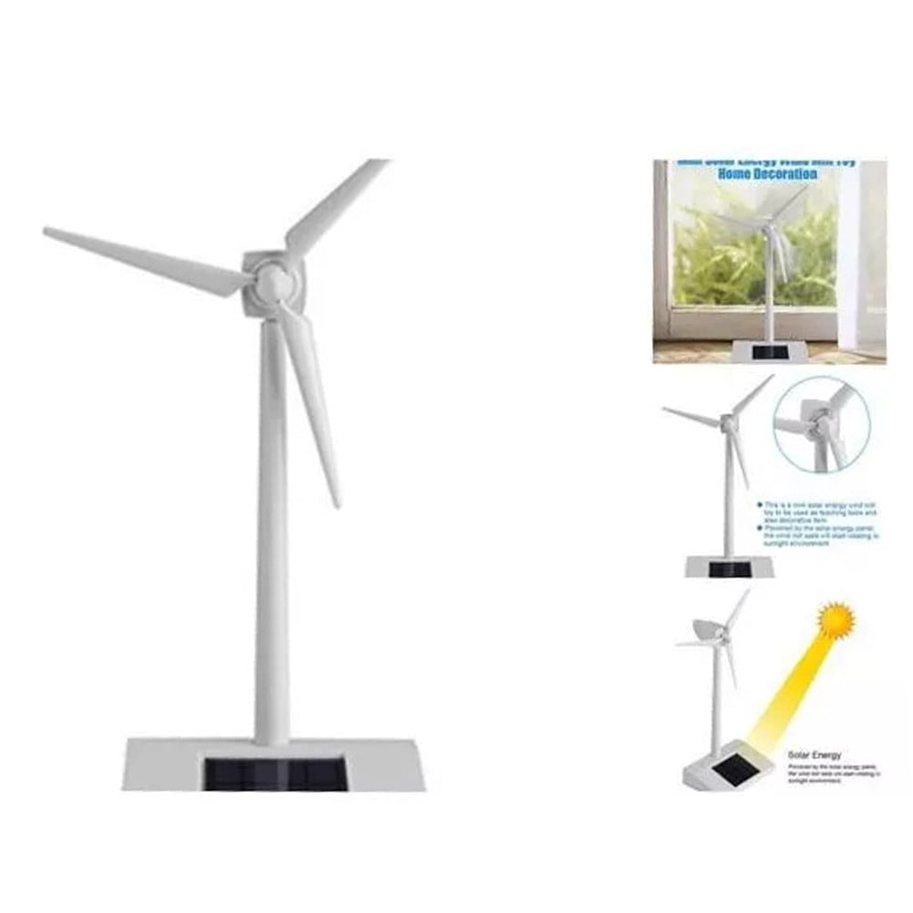 Solar Windmill Model ABS Engineering Plastic Teaching Tool Desk ...