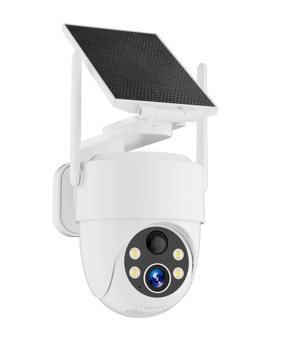 Solar Wireless Outdoor Security Camera 3MP 360 WiFi Color Night Vision ...