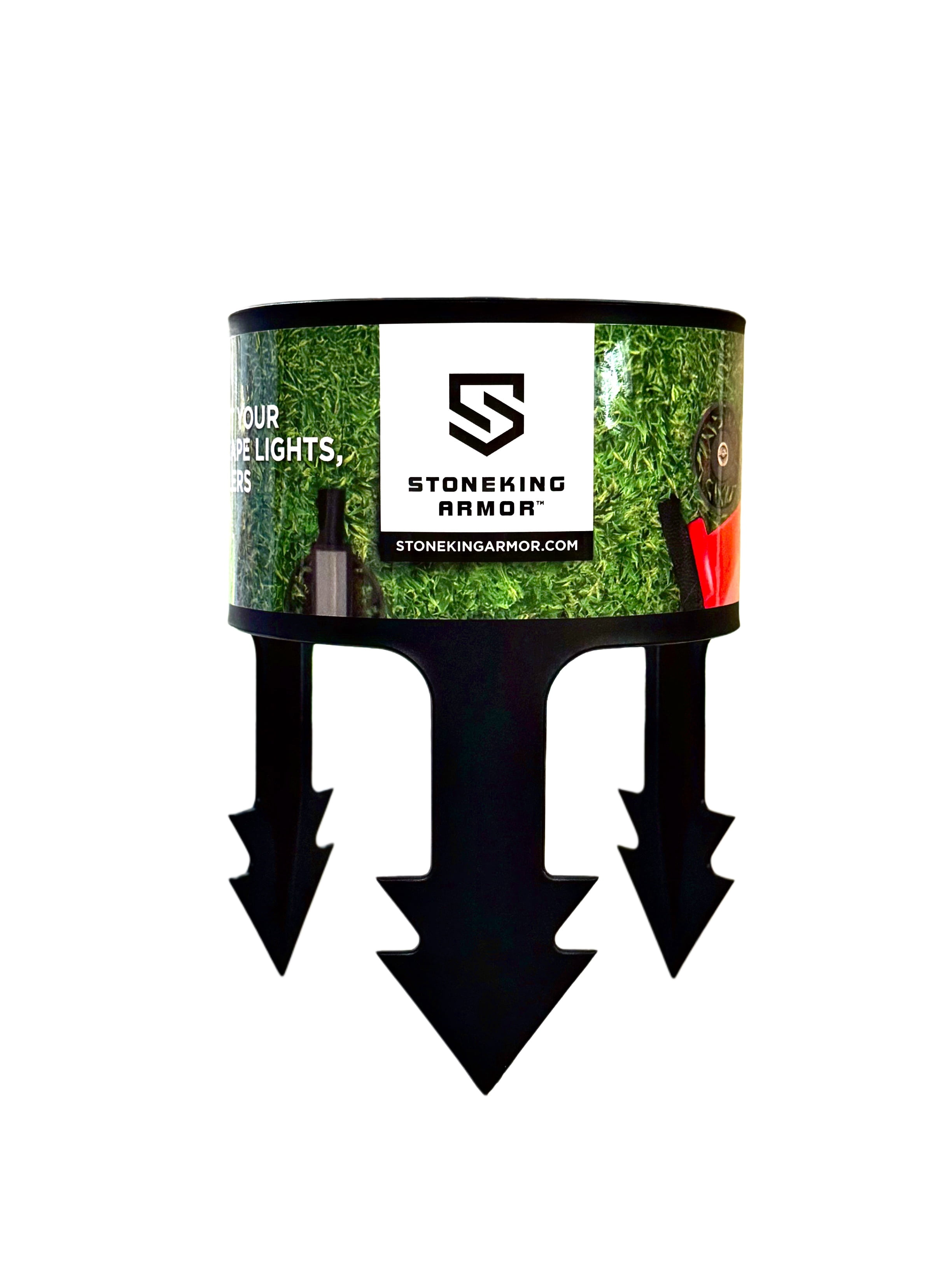 Stoneking Armor Solar and Wired Landscape Light Protector and Sprinkler ...