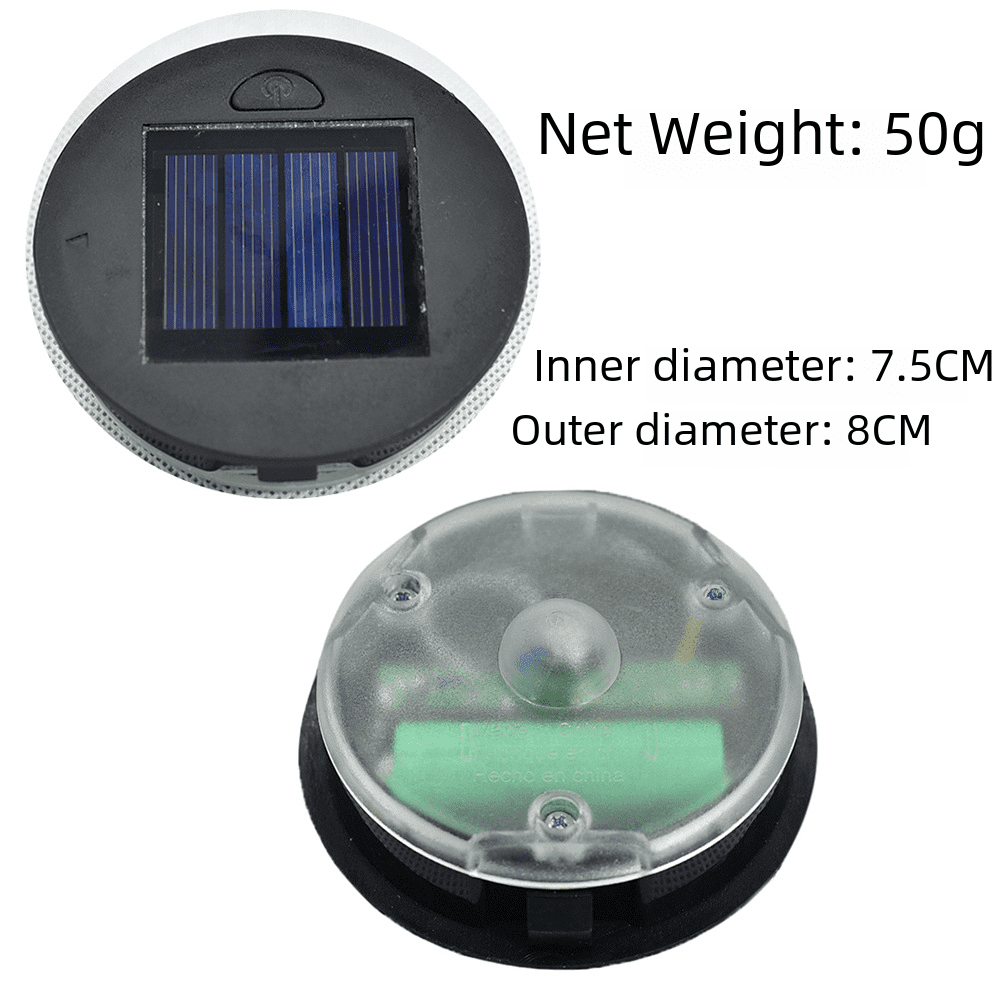 Solar battery box solar round battery box wind lamp battery box iron ...