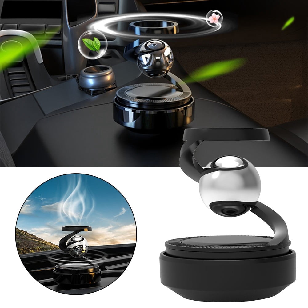 Solar car air freshener rotating aromatherapy diffusion accessories ...