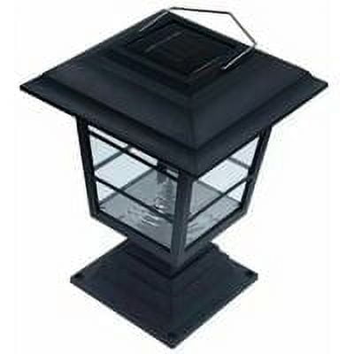 Solar column head lamp, decorative waterproof wall lamp for outdoors ...