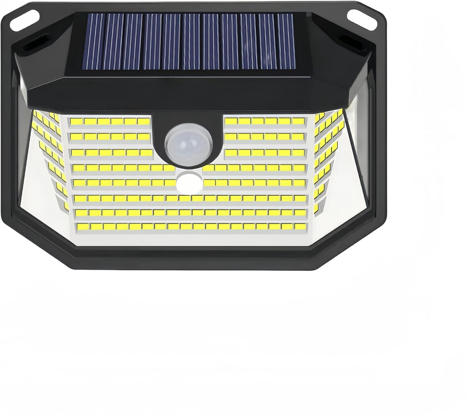 Solar outdoor 178 LED strip reflectors and 3 lighting modes, motion ...