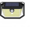 Solar outdoor 178 LED strip reflectors and 3 lighting modes, motion ...
