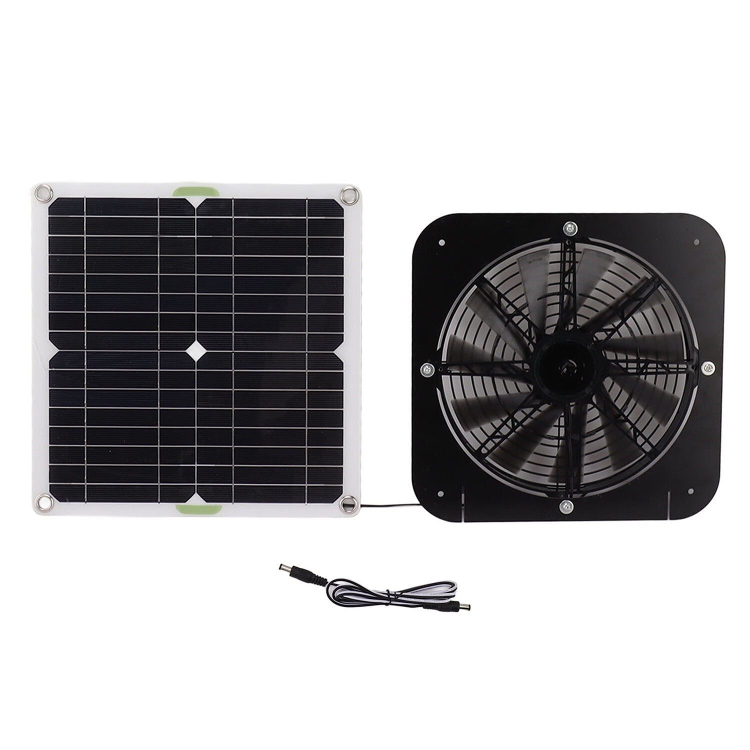Solar panel fan kit, 100W, 3000RPM, solar panel powered fan, 10 inch ...