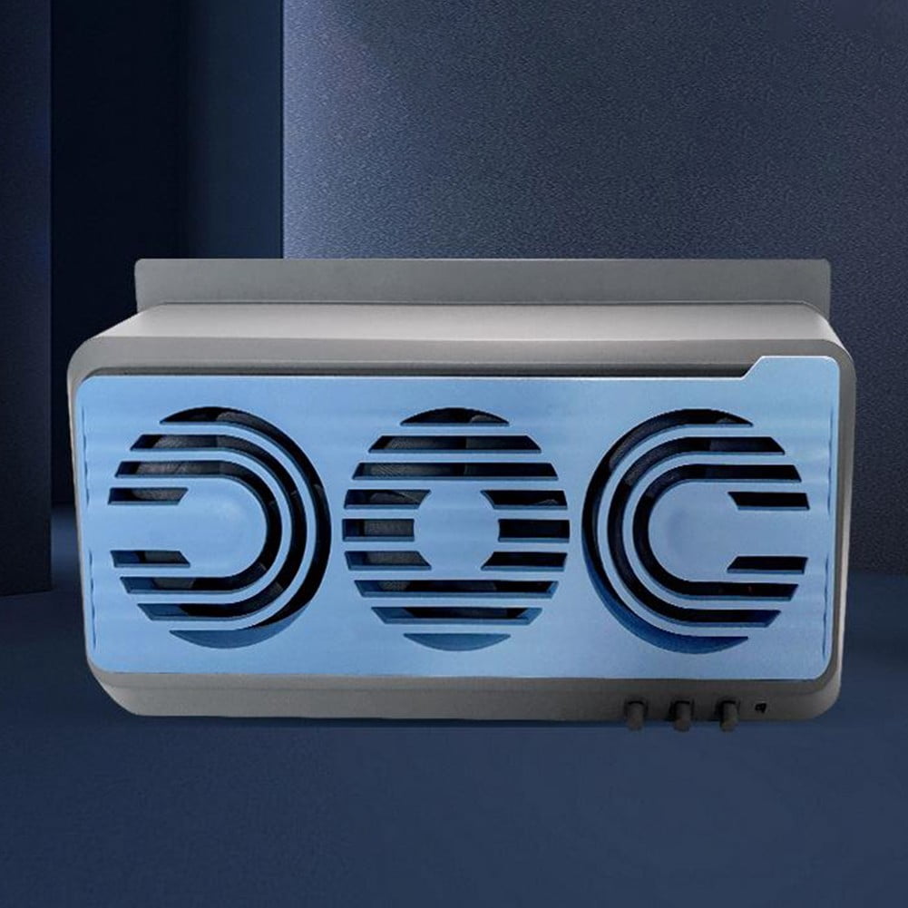Solar Powered Car Exhaust Fan Front And Rear Window Radiator Car ...