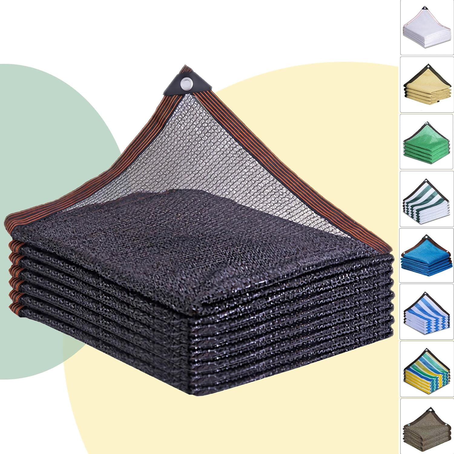 Solar sail 3x4m Shade net with 50% shading effect, Shade net UV ...