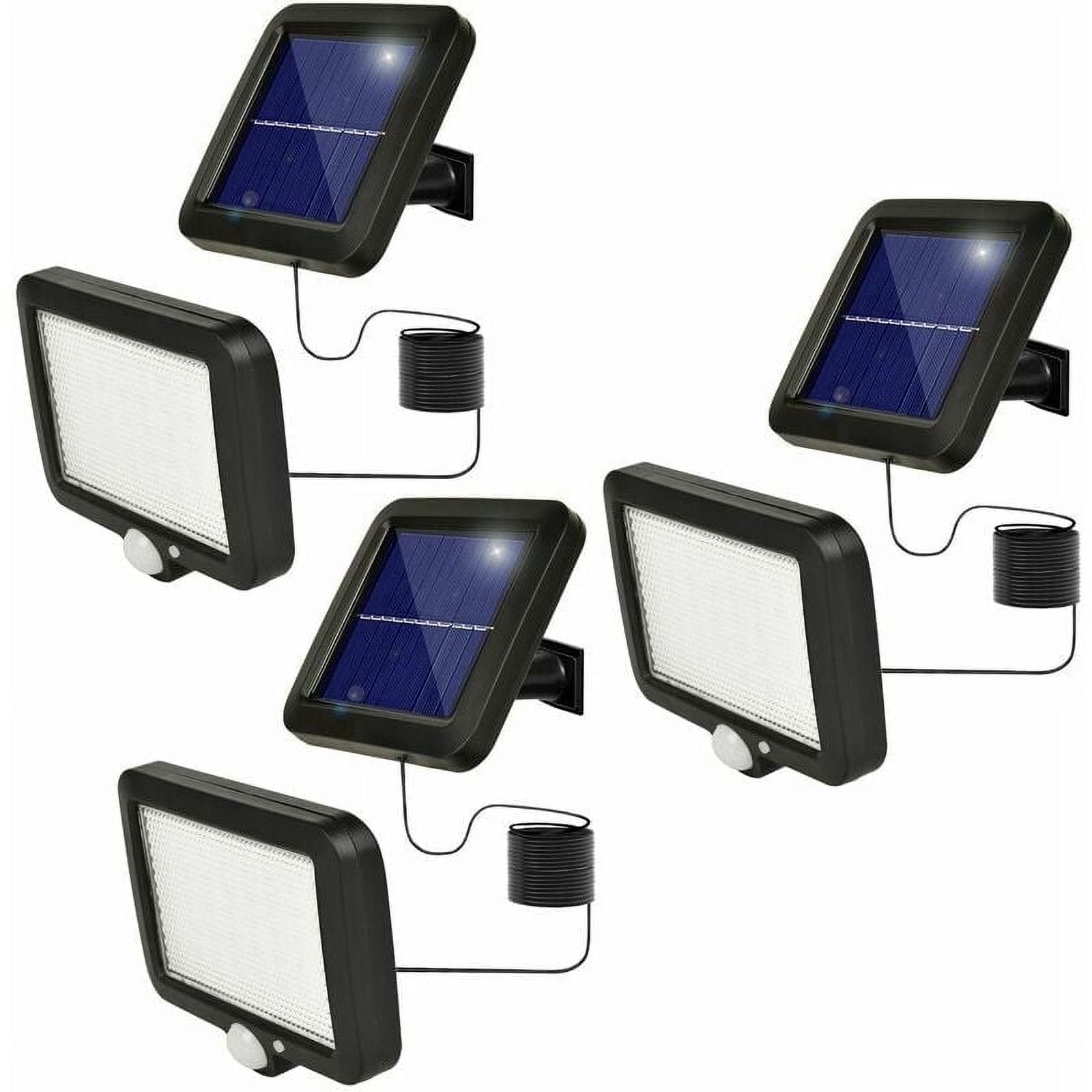 Solar spotlight with motion detector, spotlight illumination LED light ...
