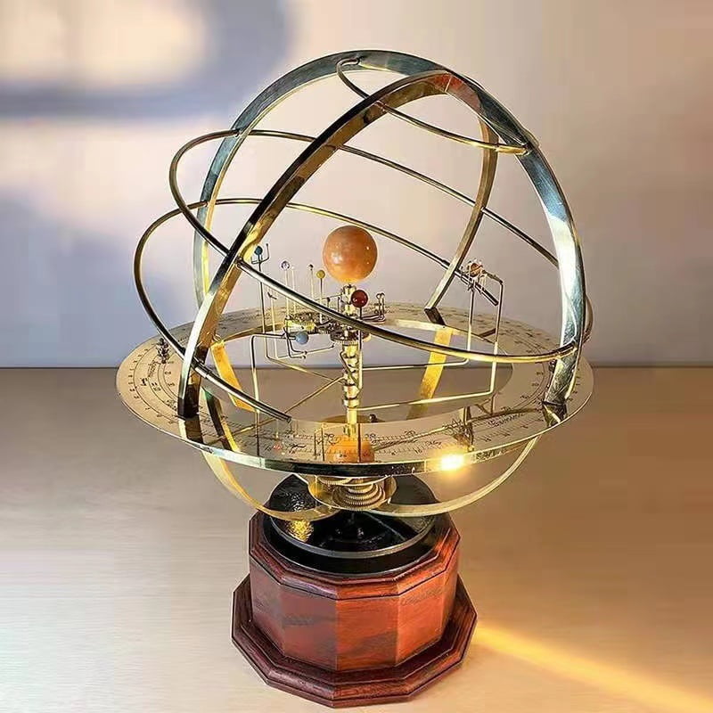 Solar system metal model decoration 3D celestial orbit crafts popular ...