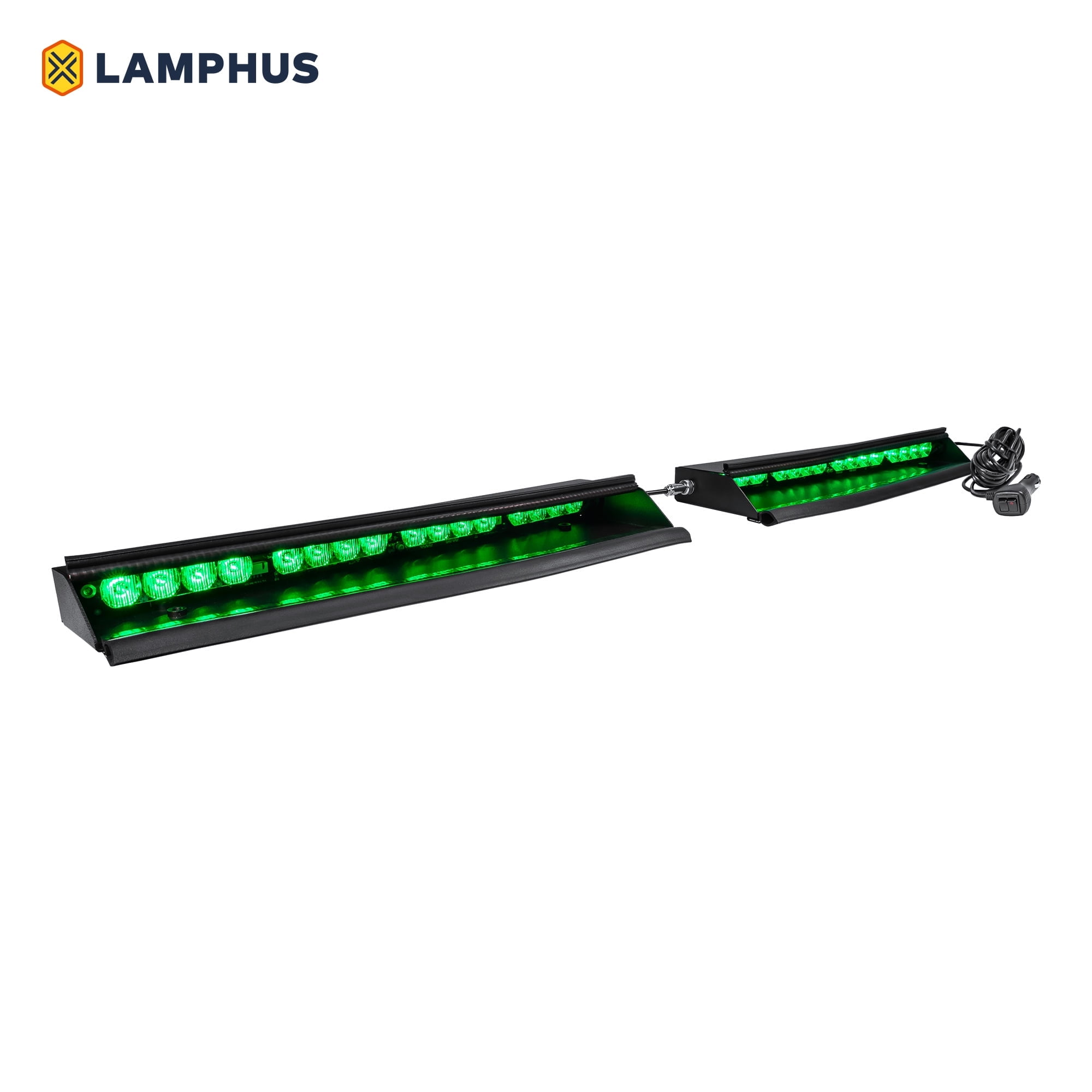 SolarBlast 18" 16-Watt LED Emergency Visor Light Kit [Universal Fit ...