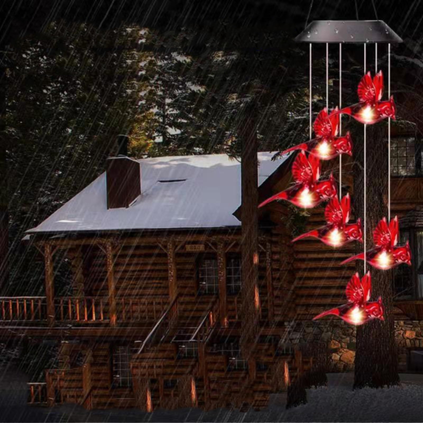OriginalSourcing Outdoor Wind Chimes Solar Wind Chimes Lights Solar ...